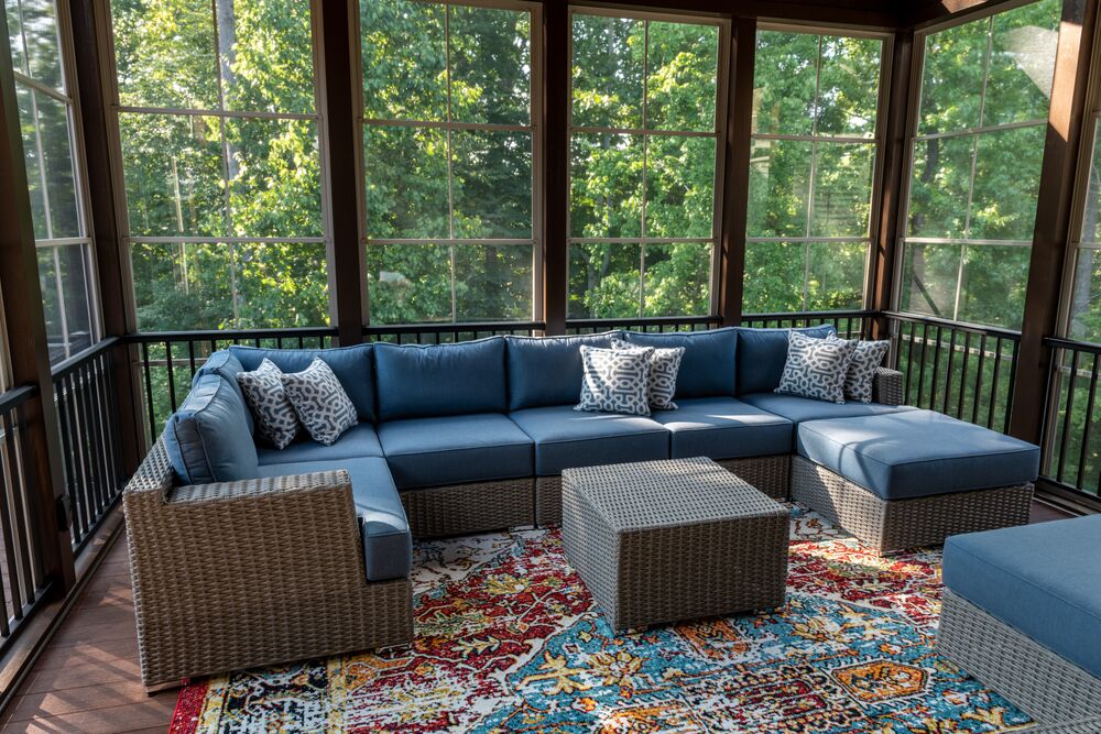 12x12 Additions Sunrooms How Much Space Do I Need To Build A Sunroom?